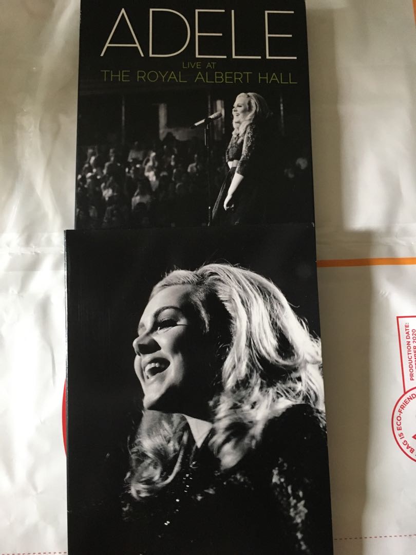 adele live cd and dvd, Hobbies & Toys, Music & Media, CDs & DVDs on ...