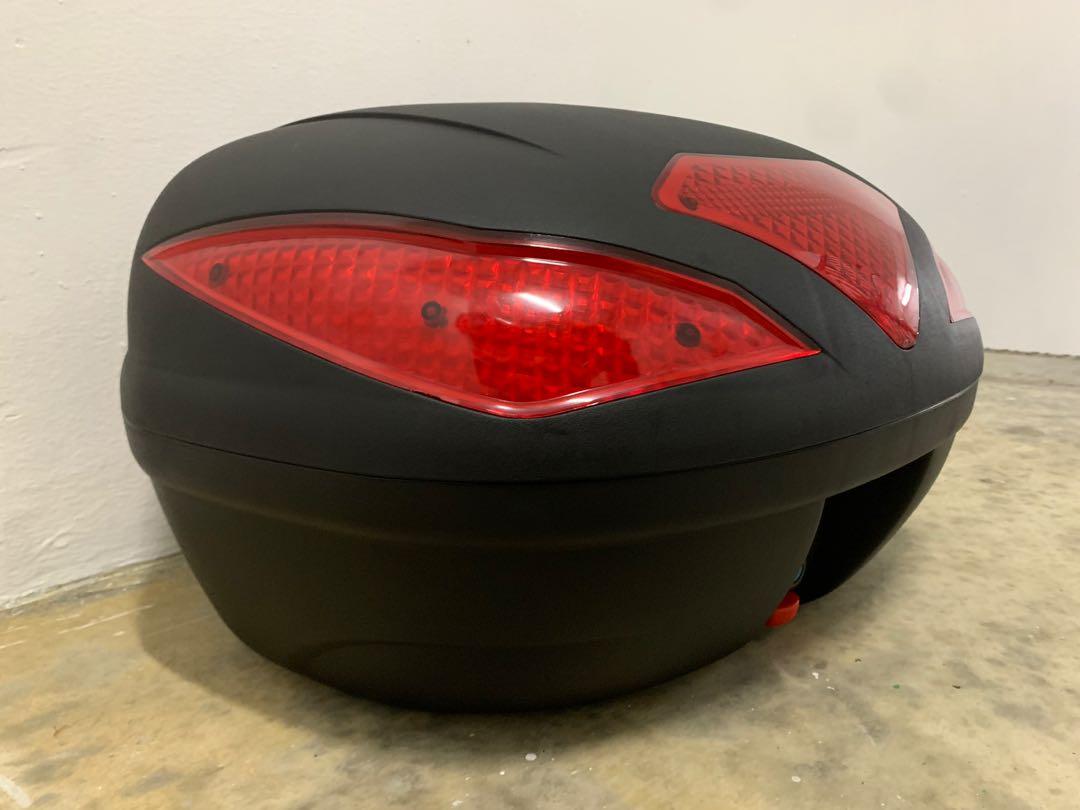 Aerox Box with Rack, Motorcycles, Motorcycle Accessories on Carousell