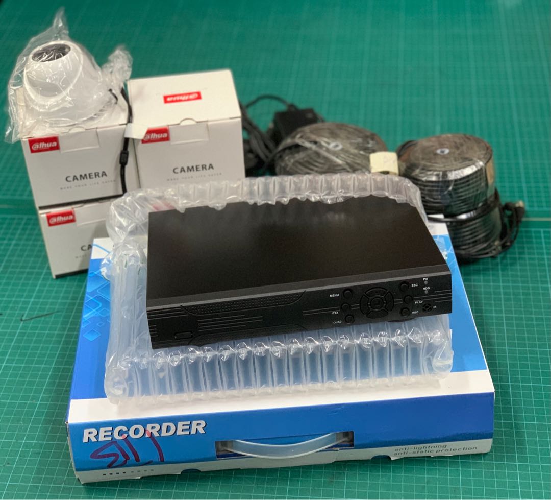 AiHua Security Camera System, Furniture & Home Living, Security & Locks ...