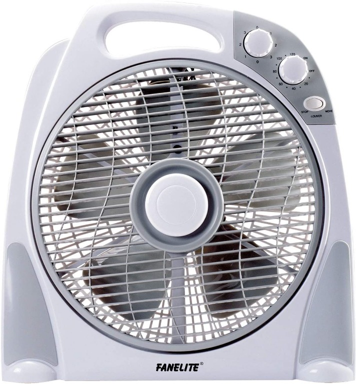 Air Art Deco Box fan KYT-30B - Diameter 30 cm - 3 speeds - Timer ...