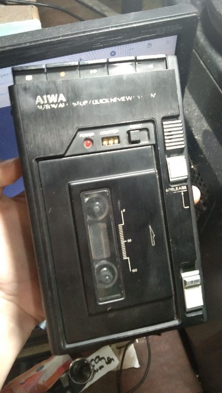 Aiwa TP-22 Cassette Recorder Vintage Cassette Player Parts/Display, Audio, Portable Music ...