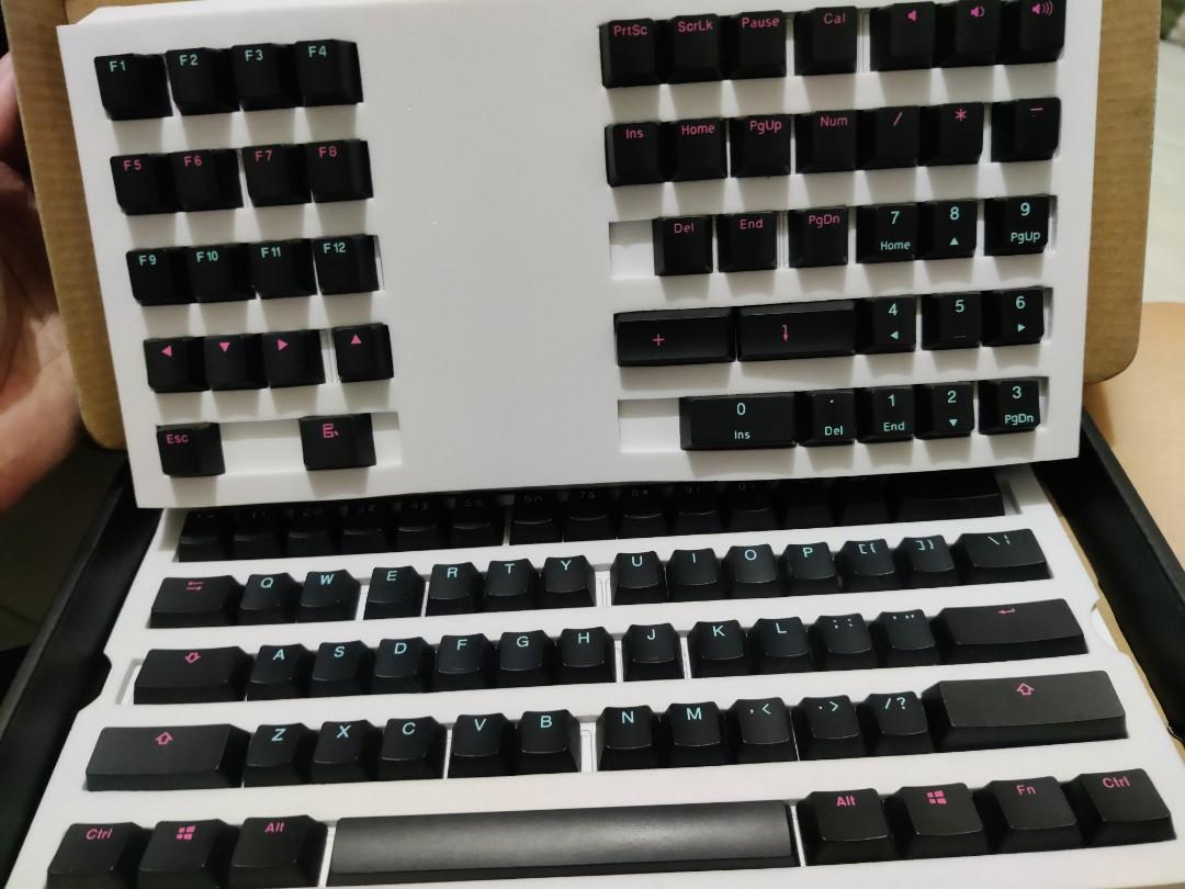 AKKO MIDNIGHT PBT KEYCAPS GMK Miami nights clone, Computers & Tech ...