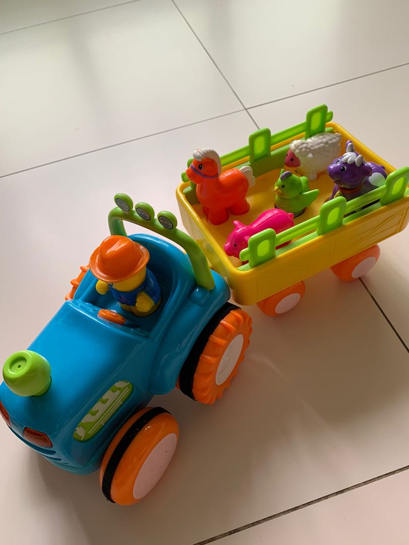 Animal Sound Tractor, Hobbies & Toys, Toys & Games on Carousell