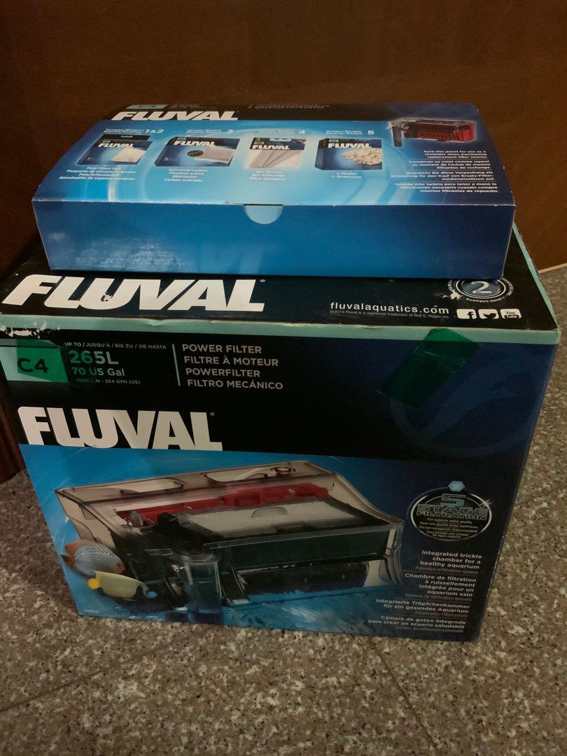 Aquarium C4 Fluval filter, Pet Supplies, Homes & Other Pet Accessories ...