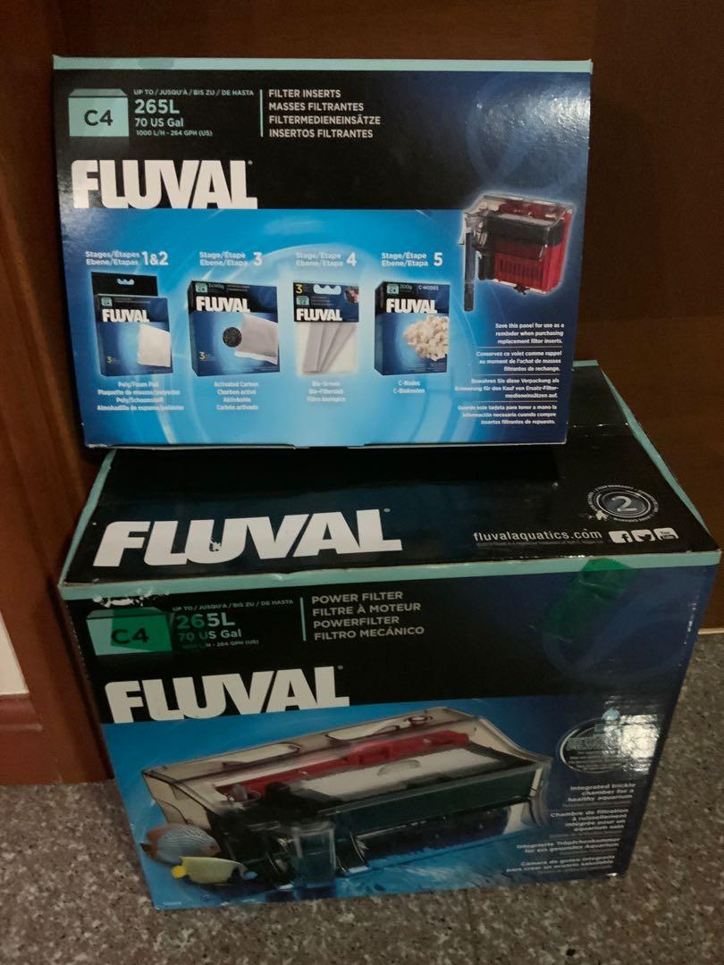 Aquarium C4 Fluval filter, Pet Supplies, Homes & Other Pet Accessories ...