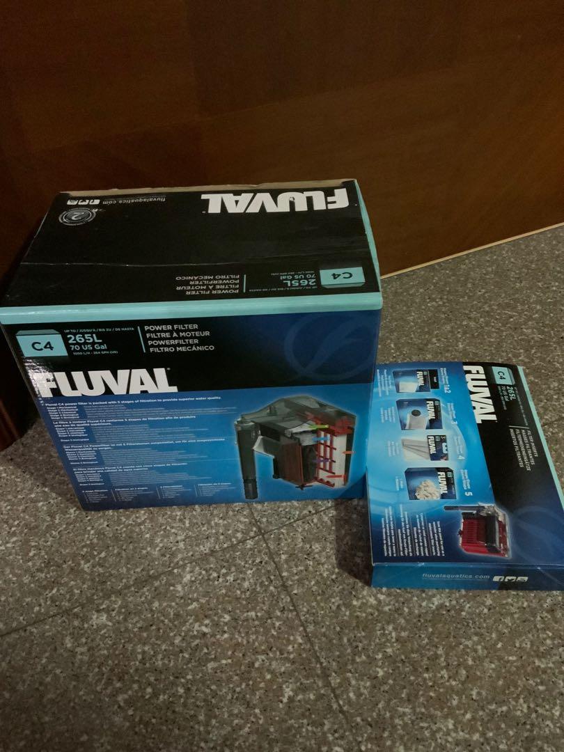 Aquarium C4 Fluval filter, Pet Supplies, Homes & Other Pet Accessories ...