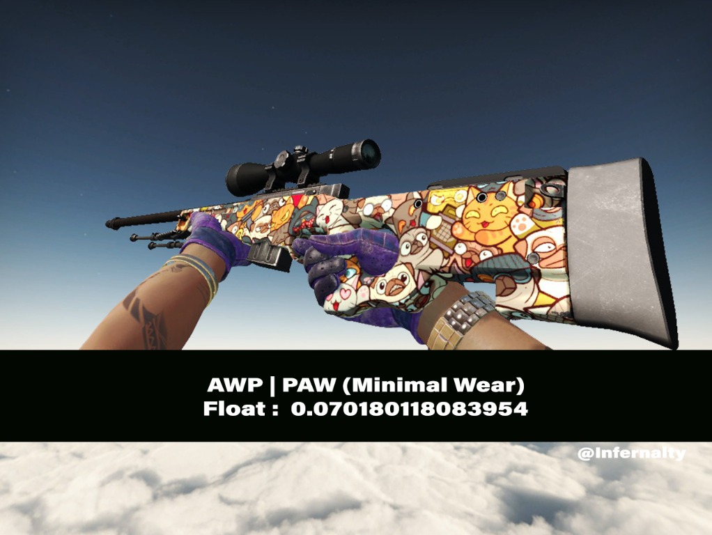 AWP PAW MW CSGO SKINS KNIVES, Video Gaming, Gaming Accessories, In-Game ...