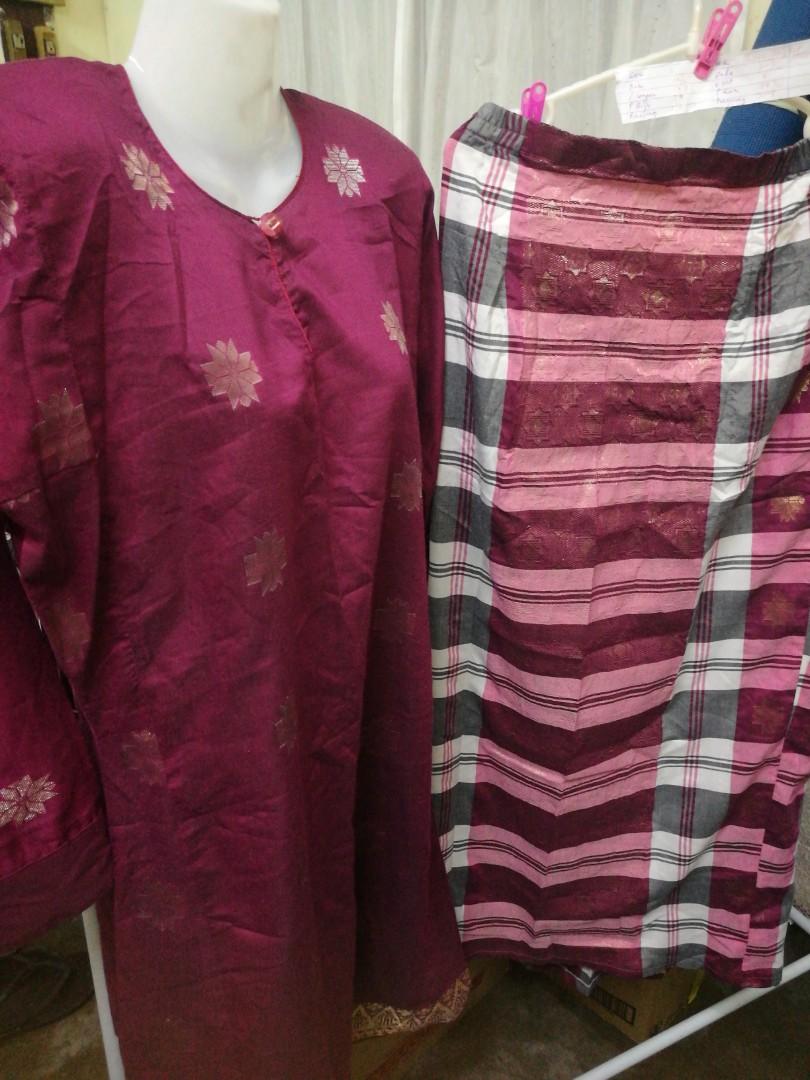 Baju Kurung Pesak Songket, Women's Fashion, Muslimah Fashion, Baju ...