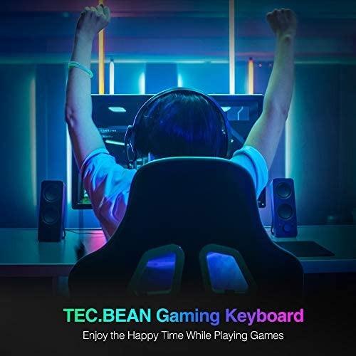 Best Deal - Gaming Keyboard UK, TEC.BEAN Suspension Mechanical Feeling ...