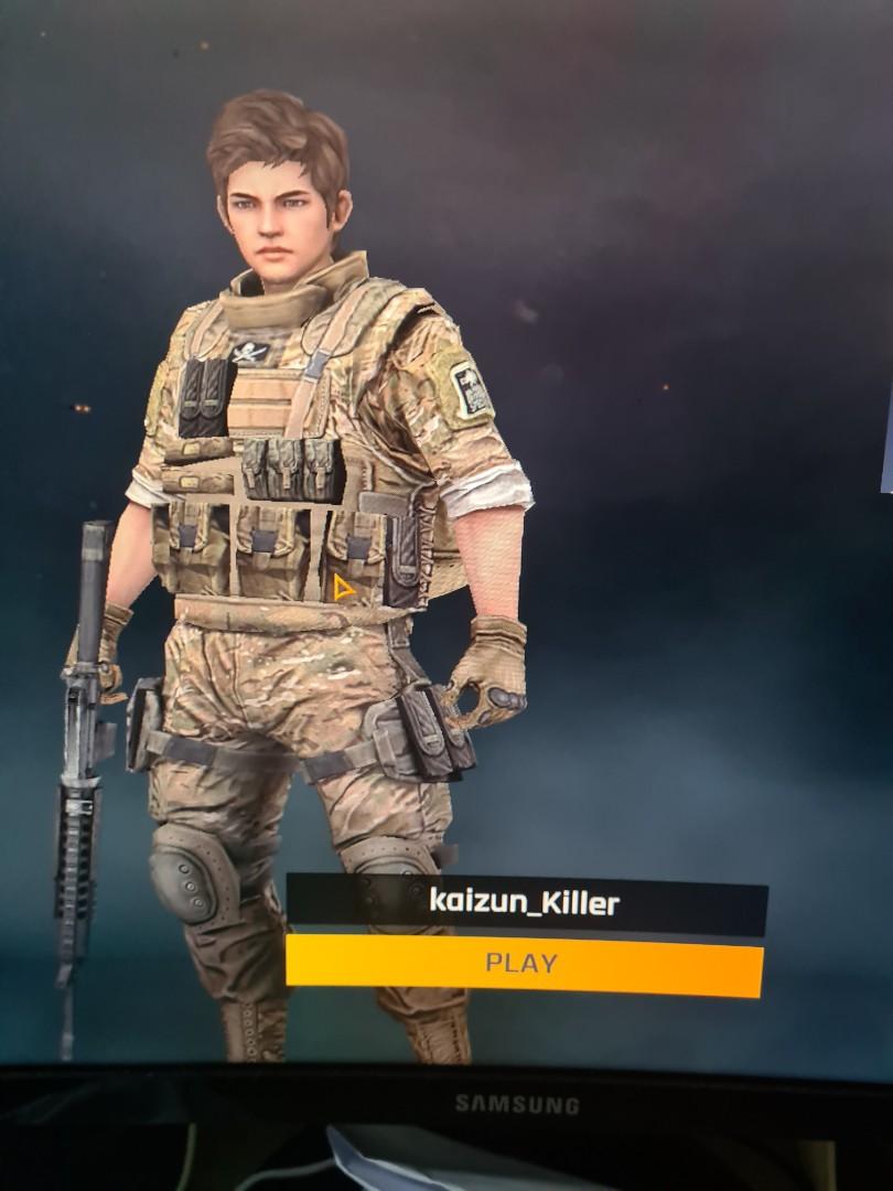 Blackshot FPS Major Black Rank, Video Gaming, Gaming Accessories, In ...