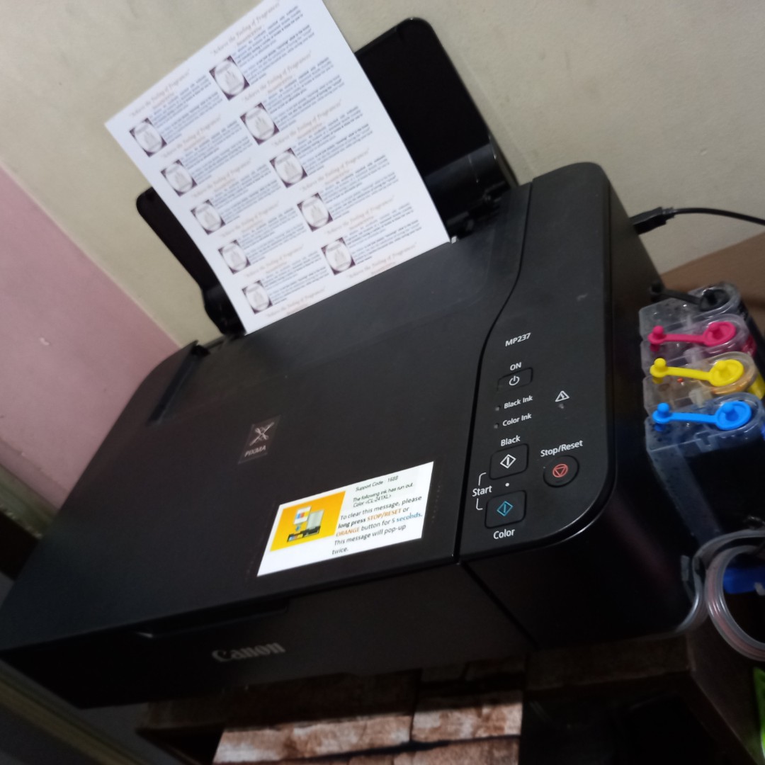Canon Pixma MP237 CISS ready, Computers & Tech, Printers, Scanners ...