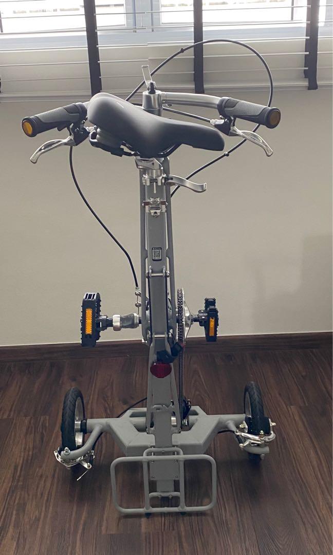 CarryAll - Foldable bike with 3 wheels , Sports Equipment, Bicycles ...