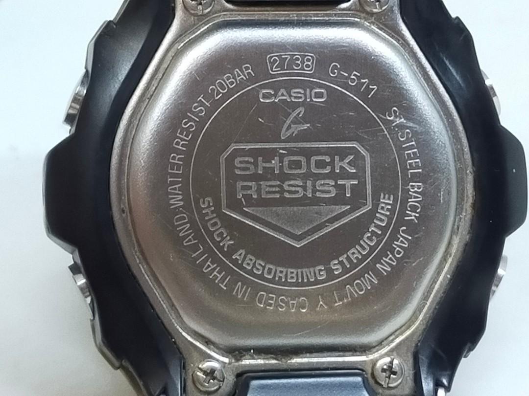Casio G-Shock G-511, Men's Fashion, Watches & Accessories, Watches on ...