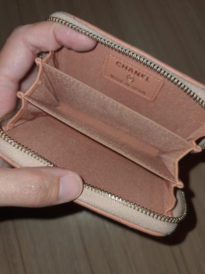 Chanel zip card and coin holder wallet, Women's Fashion, Bags & Wallets ...