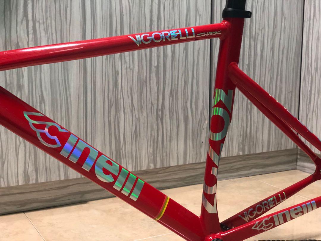 Cinelli Vigorelli Shark Frame, Sports Equipment, Bicycles & Parts ...