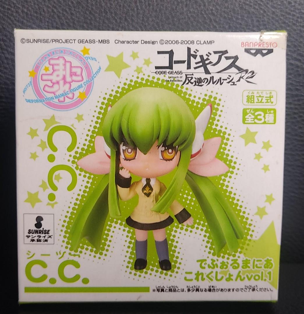 Code geass C.c chibi Authentic kyun chara figure, Hobbies & Toys on ...