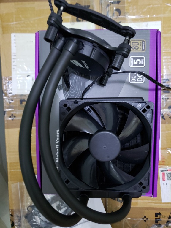 Corsair Hydro Series H55 Quiet CPU Cooler, 電腦＆科技, 手提電腦 - Carousell