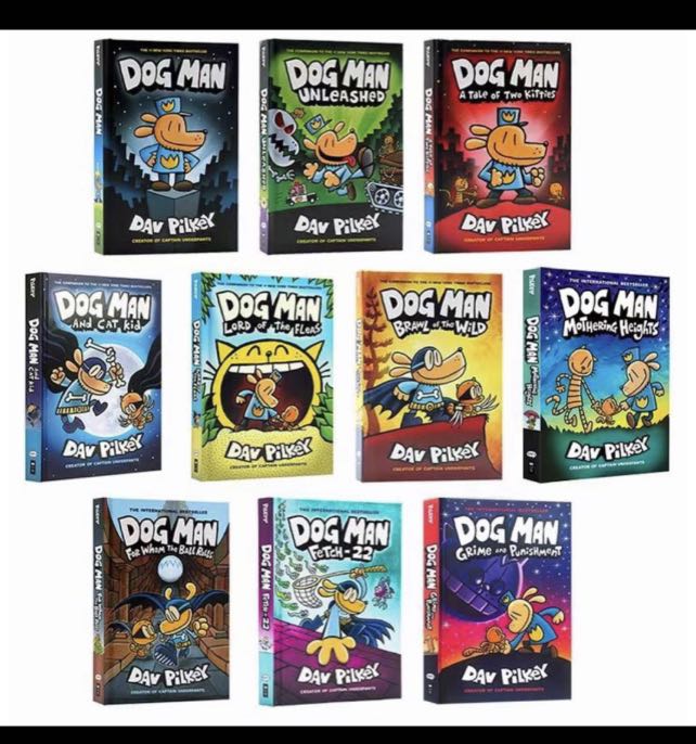 Dog Man Book Series, Hobbies & Toys, Books & Magazines, Children's ...