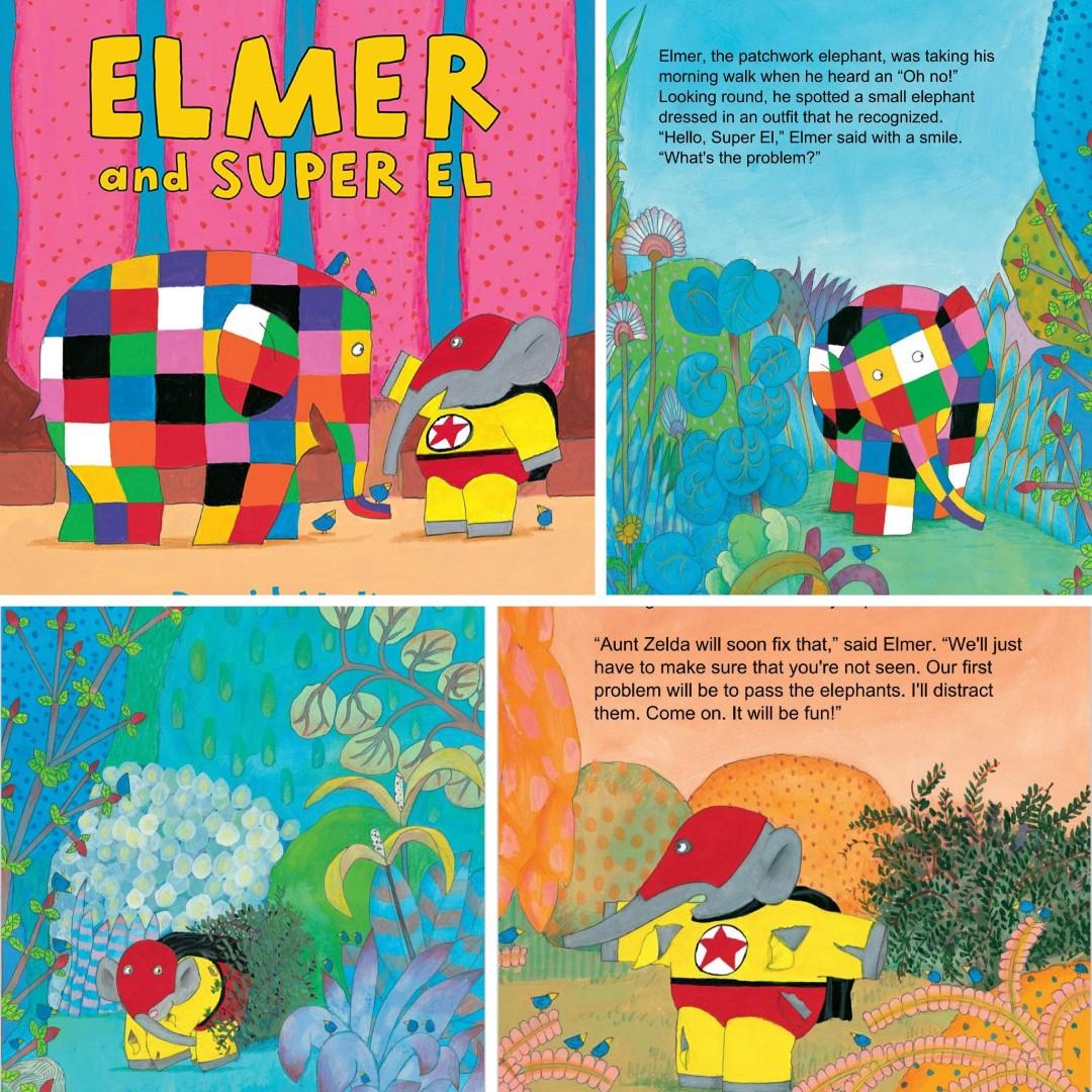 Elmer and Super El (brand new), Hobbies & Toys, Books & Magazines ...