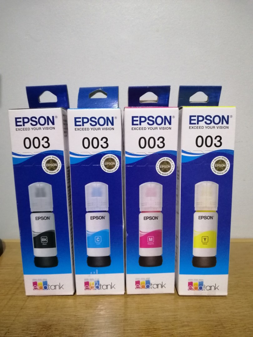 Epson ecotank ink 003, Computers & Tech, Printers, Scanners & Copiers ...