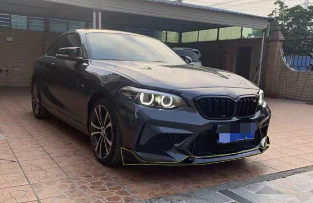 F22 M2 M2C BODYKIT F23 FRONT BUMPER SIDE SKIRT LIP DIFFUSER REAR SIDE ...