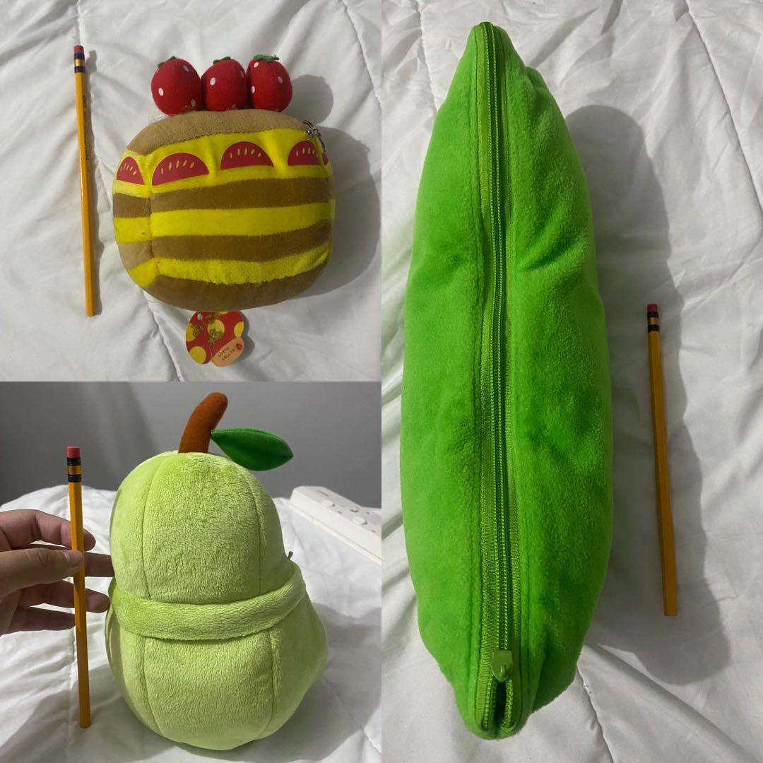 Food Plush Set Bundle (Sweet Peas, Pear, Cake), Hobbies & Toys, Toys ...