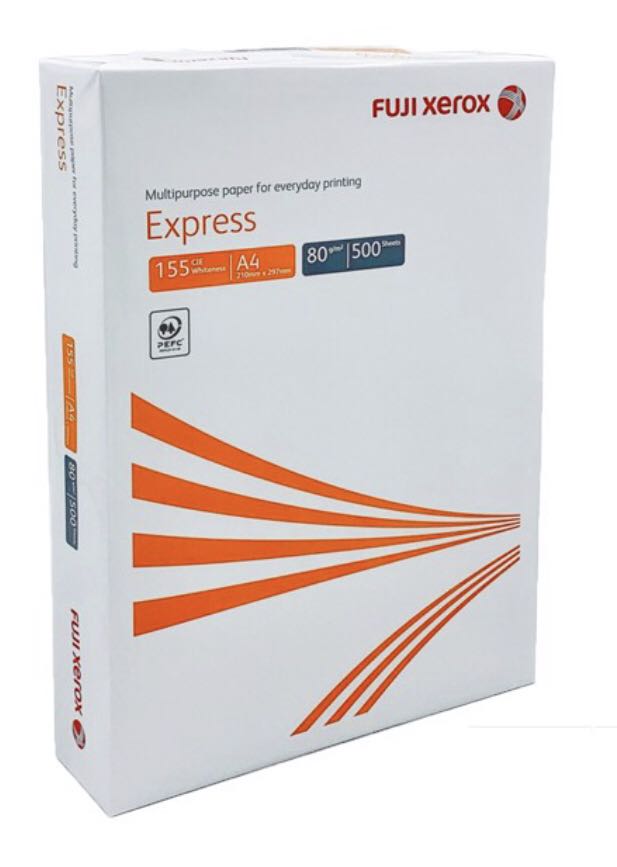 Fuji Xerox A4 80g Paper 1 ream 1 pack 500 sheets express 80gsm a4 paper ...
