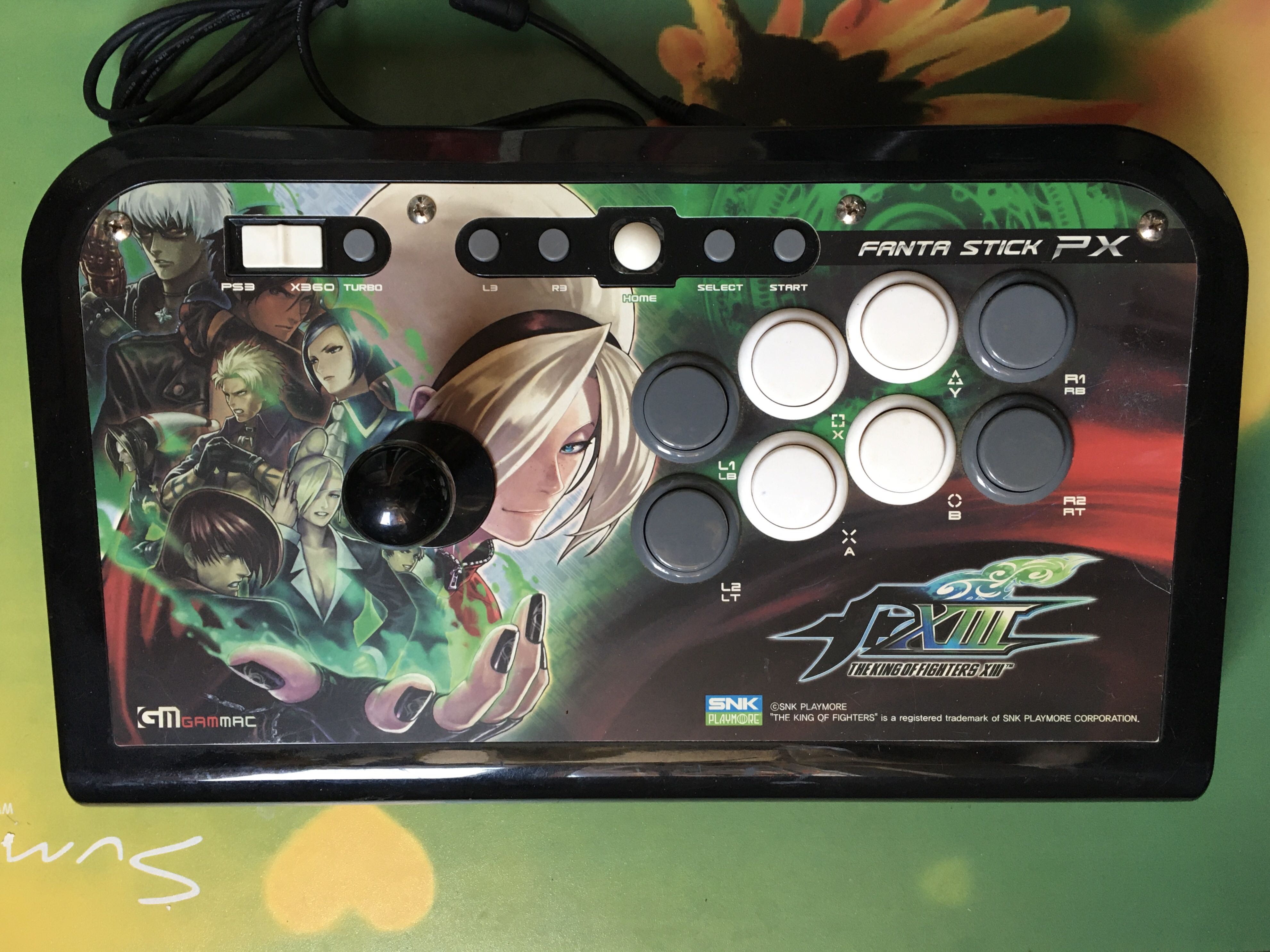 Gammac Fanta Stick PX The King of Fighters XIII PS3/XBOX360/PC 街機手掣 手制 ...