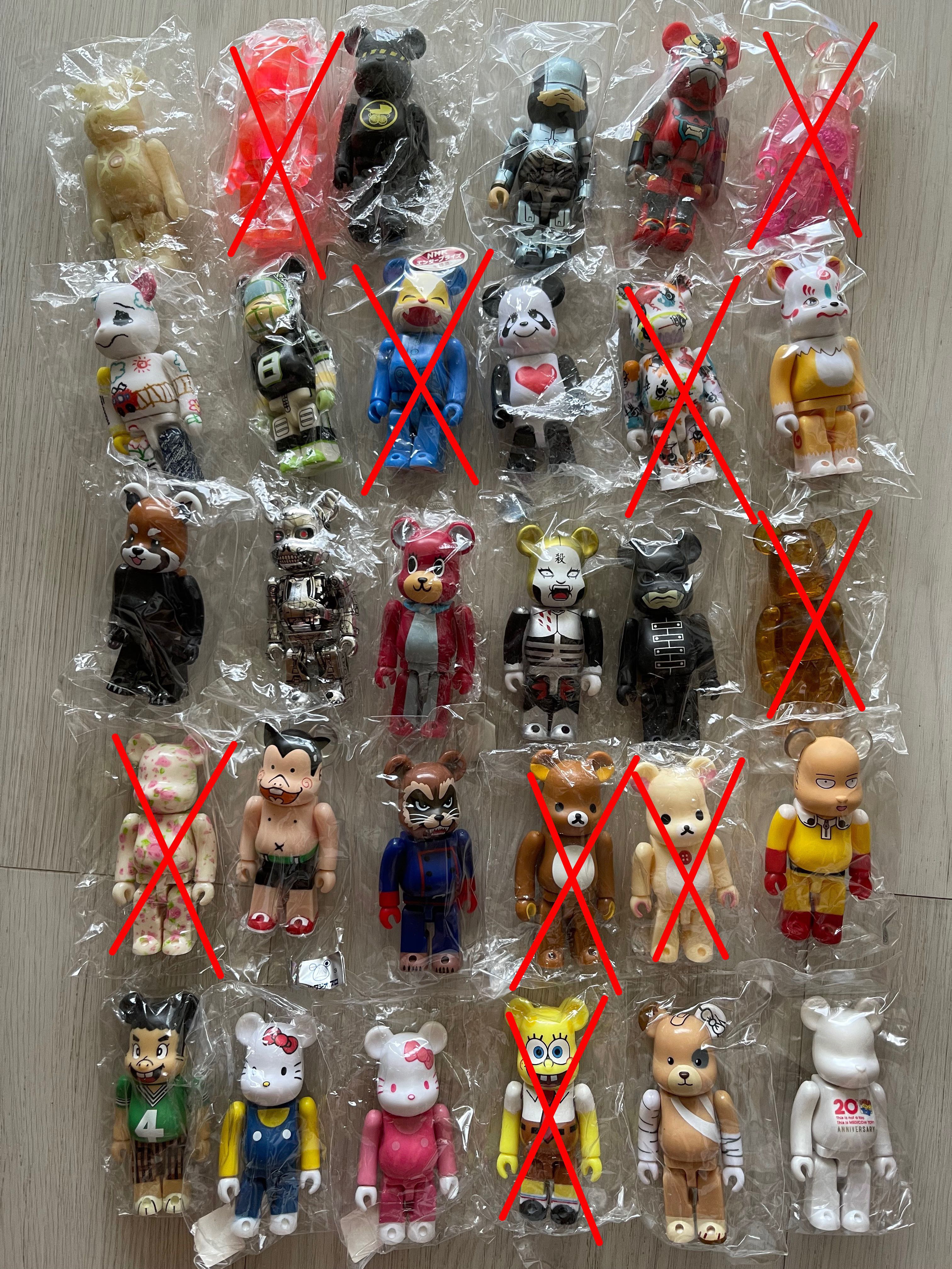 HELLO KITTY SPONGEBOB RILAKUMA ASTRO BOY ONE PUNCH MAN FUTURA JELLYBEAN ...