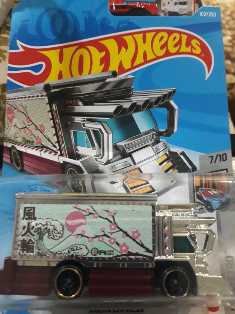 Hot wheels Raijin Express truck, Hobbies & Toys, Toys & Games on Carousell