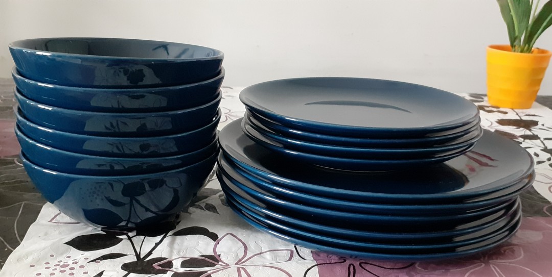 Ikea Plates and Bowls Set, Furniture & Home Living, Kitchenware ...
