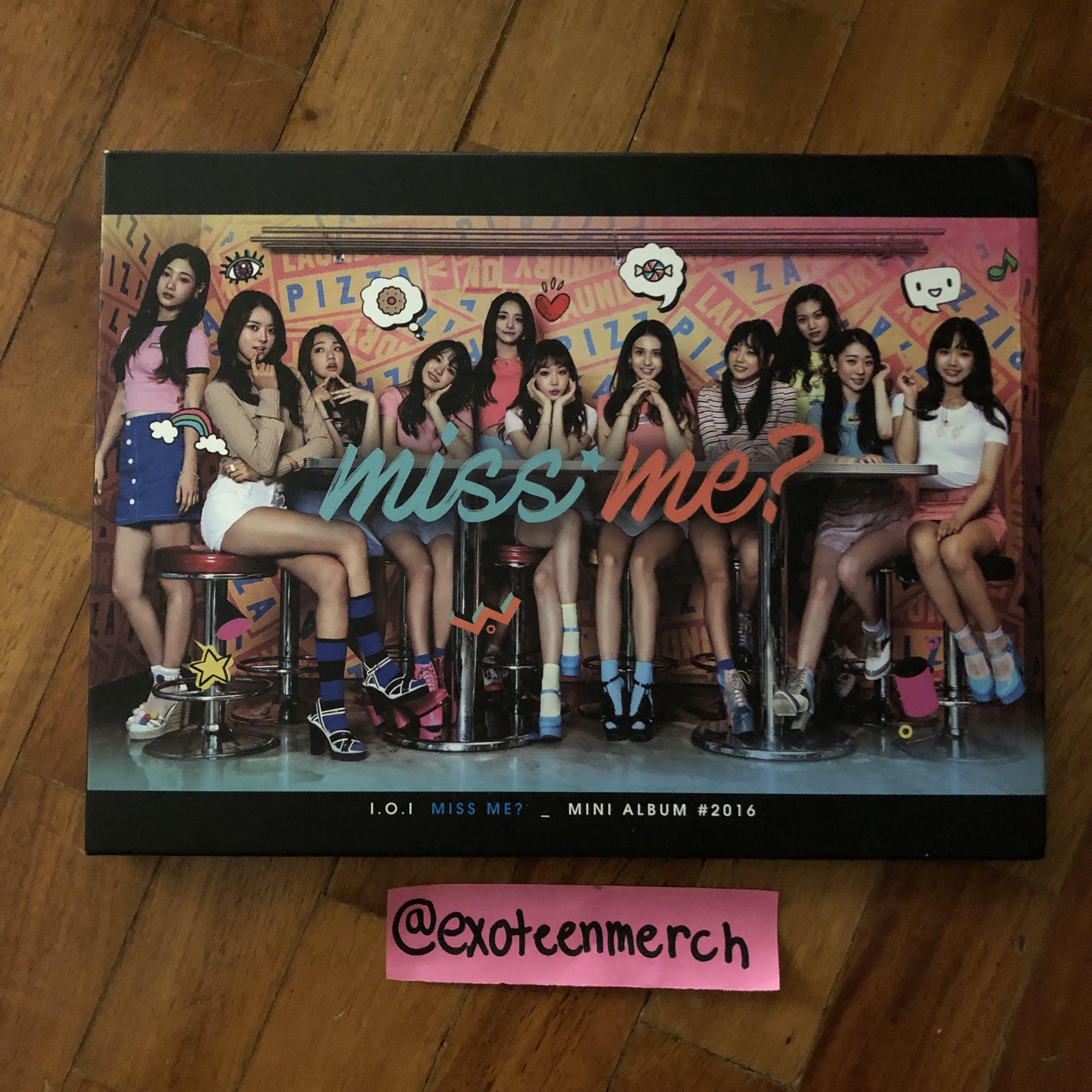 IOI miss me? mini album, Hobbies & Toys, Memorabilia & Collectibles, K ...
