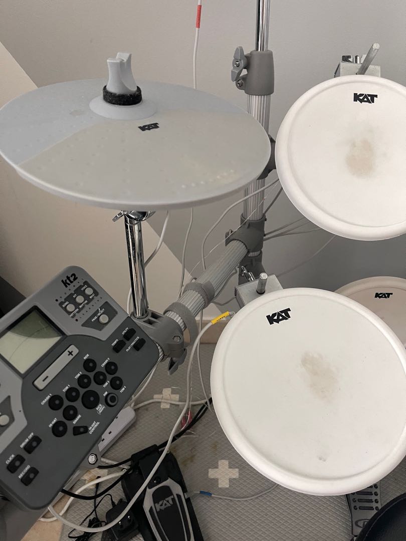 KAT KT2 E-Drum set, Hobbies & Toys, Music & Media, Musical Instruments ...