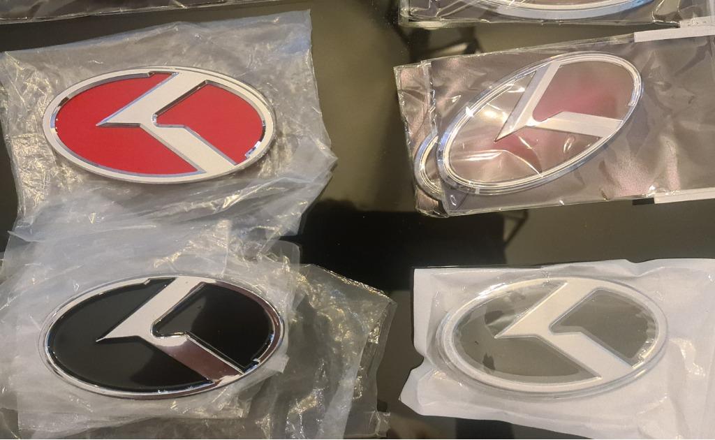 KIA Retro K Emblem for Forte Sportage K3 K5 Rio Sorento Optima, Car ...