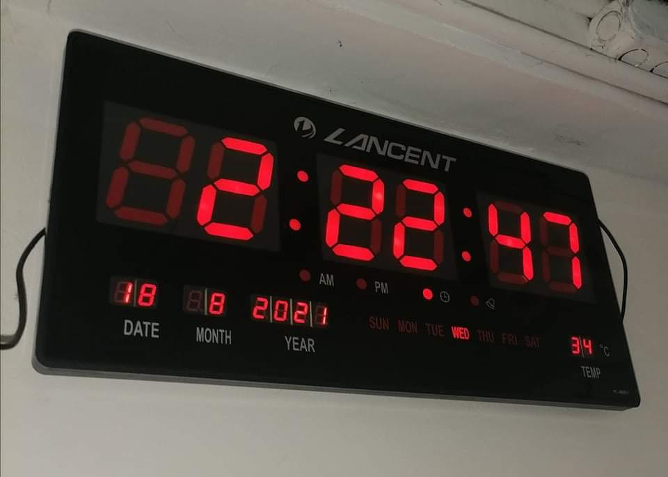 Lancent Digital Clock, Furniture & Home Living, Home Decor, Clocks on ...