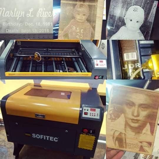 LASER CUTTER AND ENGRAVING MACHINE 60 sofitec, Computers & Tech ...