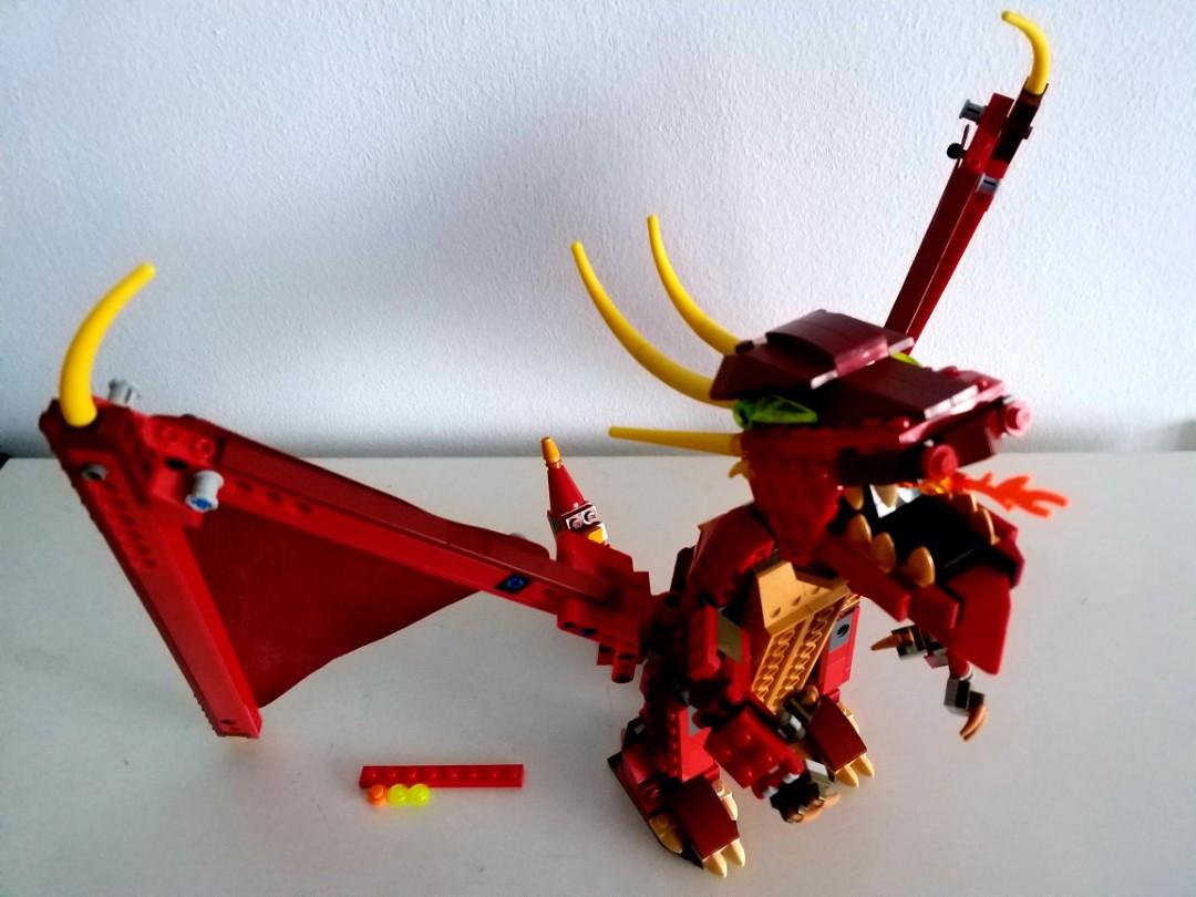 LEGO 6751, Fiery Legend, Creator, Hobbies & Toys, Toys & Games on Carousell