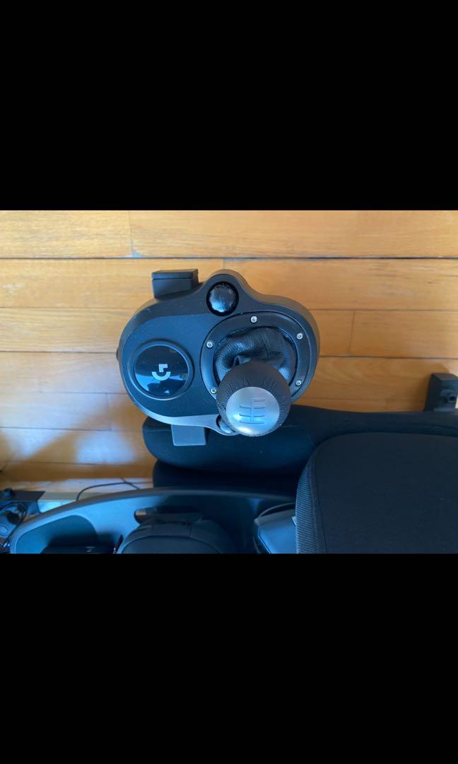 Logitech G920 and shifter and open wheeler racing chair, Video Gaming ...