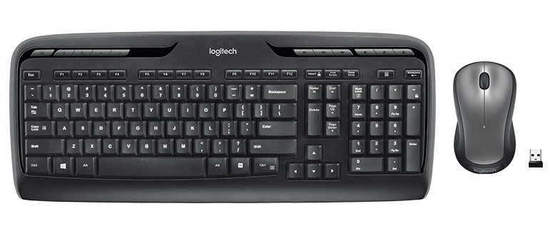 Logitech MK335 Wireless Keyboard and Mouse Combo - Black, Computers ...