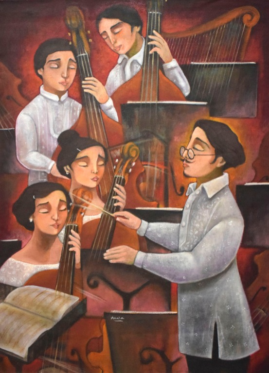 "Maestro" by Bayani Ray Acala, Hobbies & Toys, Stationary & Craft, Art ...