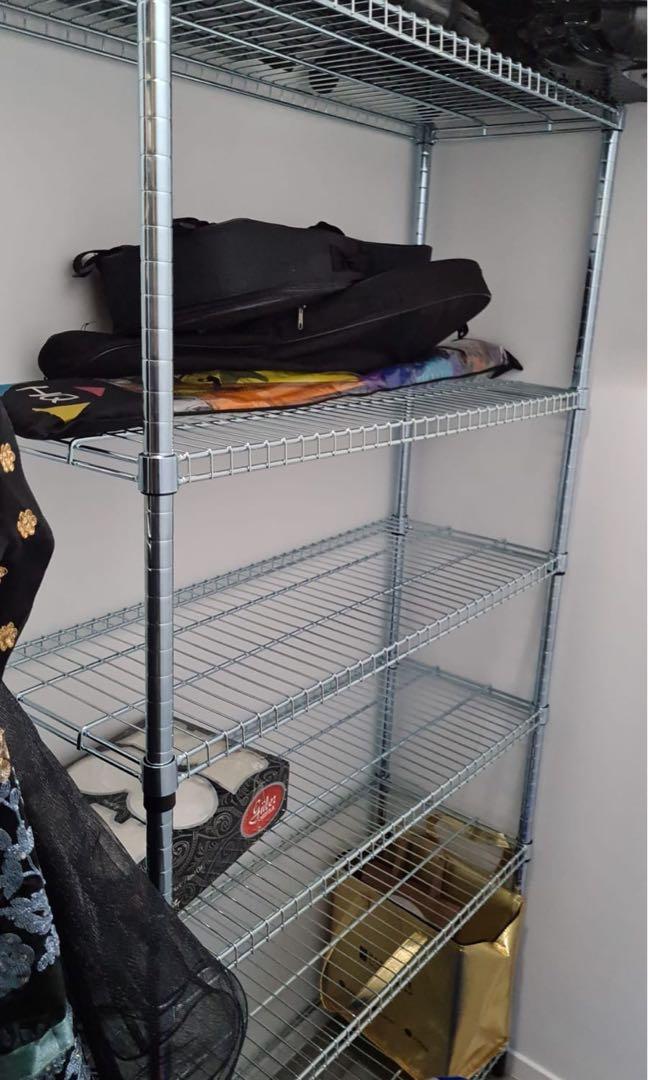 Metal Rack, Furniture & Home Living, Furniture, Shelves, Cabinets ...