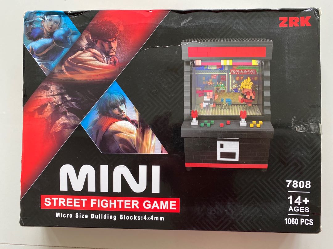 MINI Street Fighter Game Nano blocks / Smart Maths Learning Fractions ...