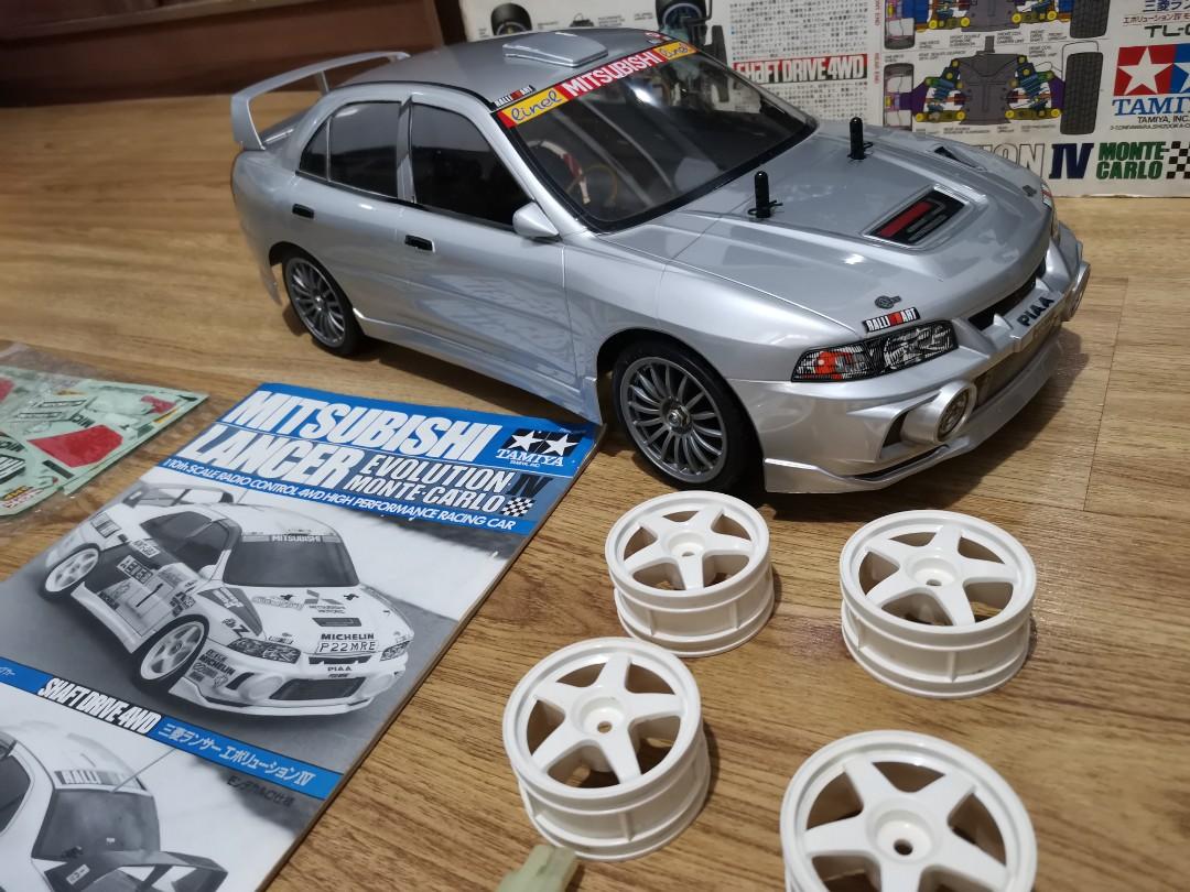 Mitsubishi Evo IV Monte Carlo TL-01 Tamiya, Hobbies & Toys, Toys ...