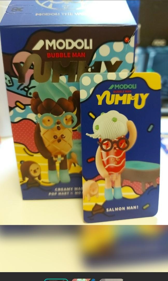 Modoli 盲盒 popmart bubble man, 興趣及遊戲, 玩具 & 遊戲類 - Carousell