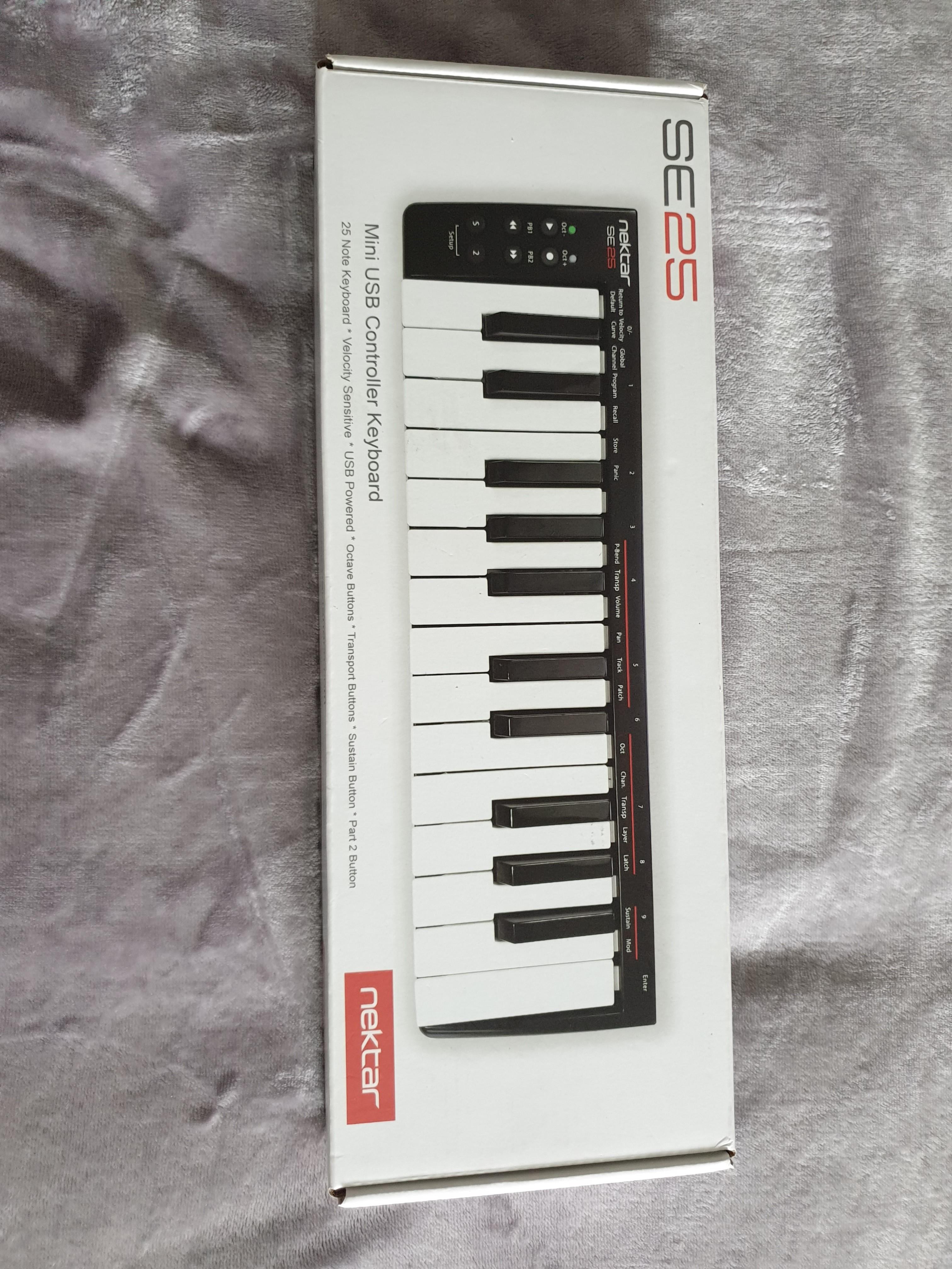 NEKTAR SE25 MIDI CONTROLLER, Hobbies & Toys, Music & Media, Musical ...