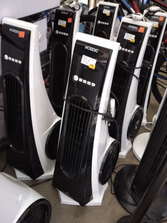 Nordic Turbo Tower Fan, Furniture & Home Living, Lighting & Fans, Fans ...