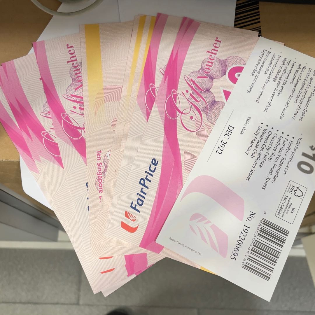 NTUC VOUCHER, Tickets & Vouchers, Vouchers on Carousell