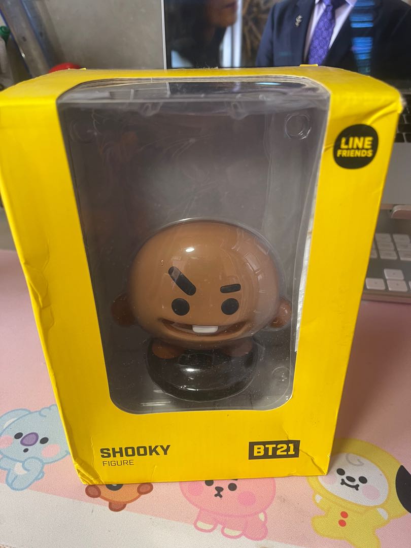 Official BT21 Large Figure (SHOOKY), Hobbies & Toys, Memorabilia & Collectibles, K-Wave on Carousell