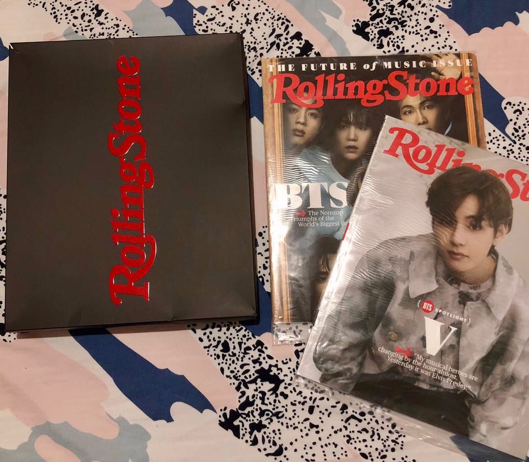 [Onhand] BTS Rolling Stone Magazine 2021 with Box, Hobbies & Toys ...