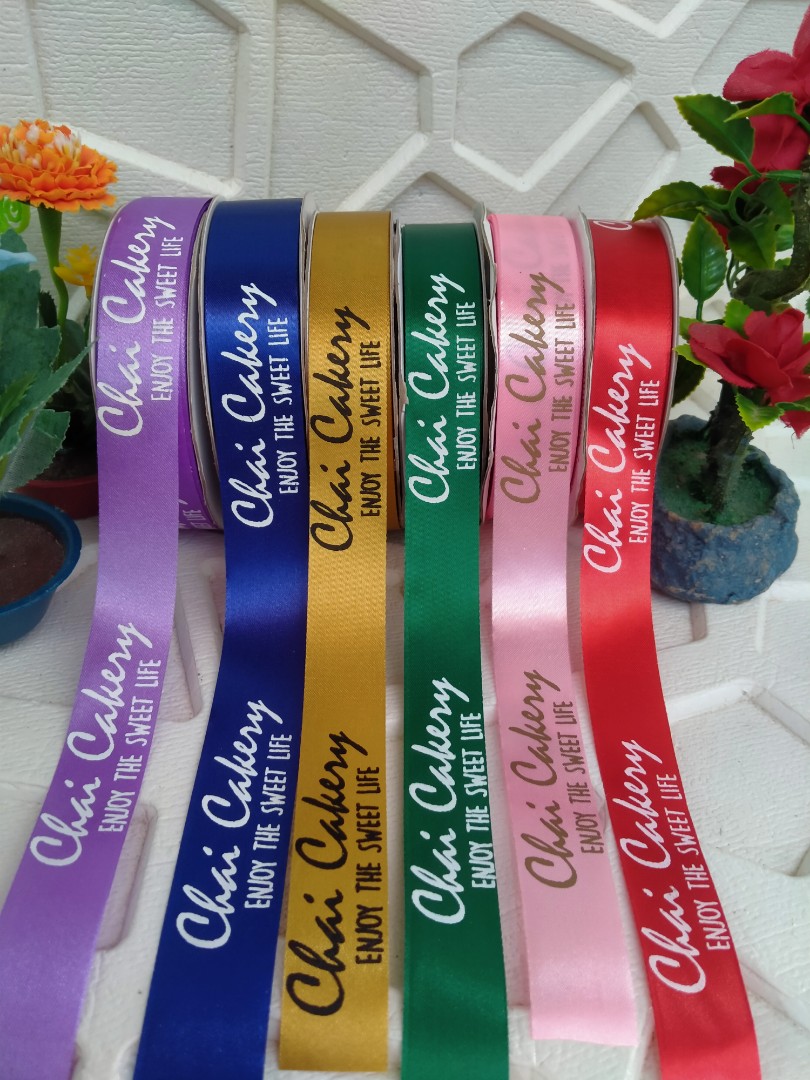 PERSONALIZED RIBBONS, Hobbies & Toys, Stationary & Craft, Other ...
